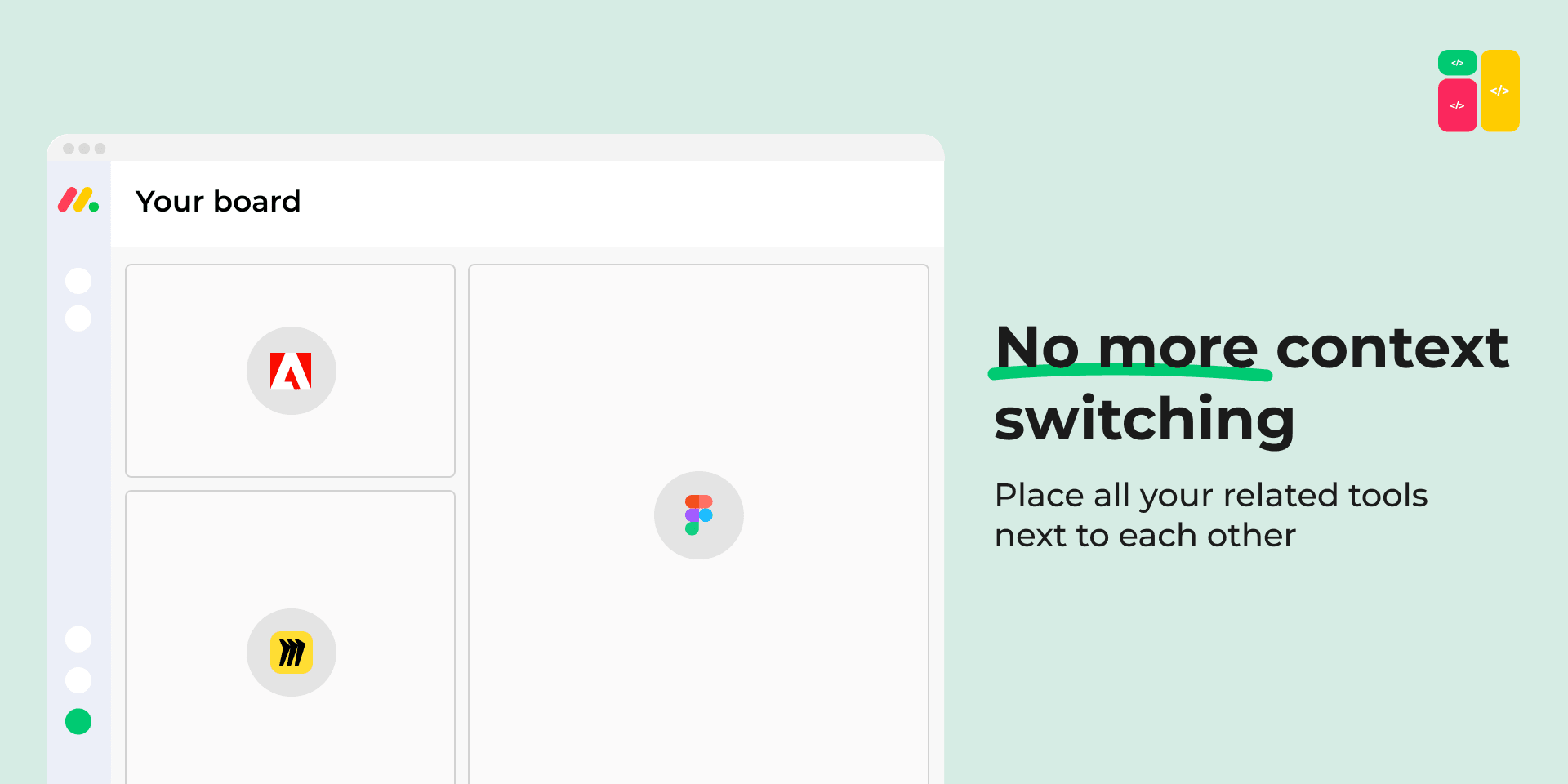 Multi Embed • apps for monday.com